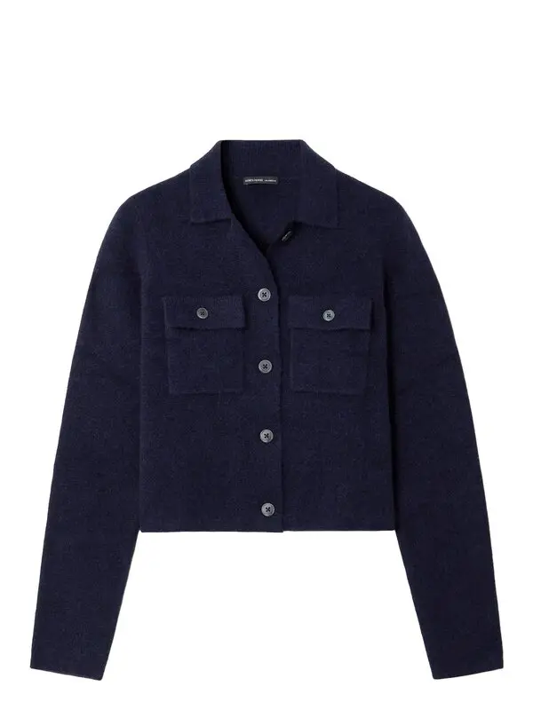 JAMES PERSE Stretch-knit Jacket - Blue
