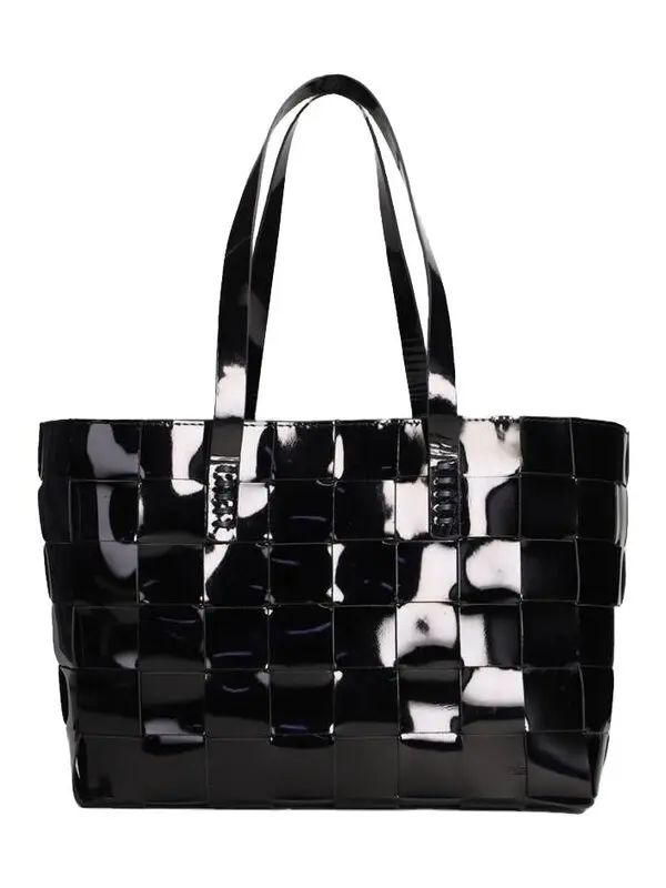 Dragon Diffusion Box Weave Basket Tote - Black
