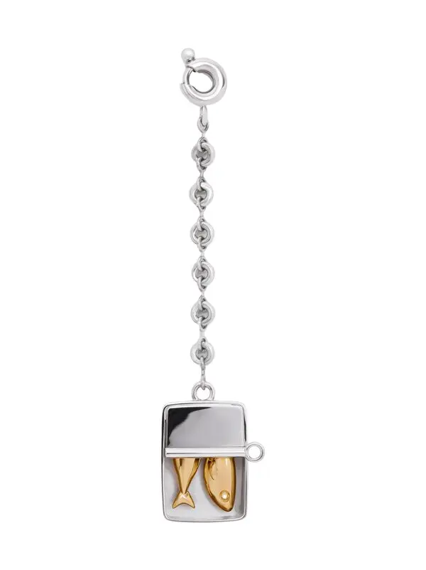 Loewe Sardine Box Charm - Silver