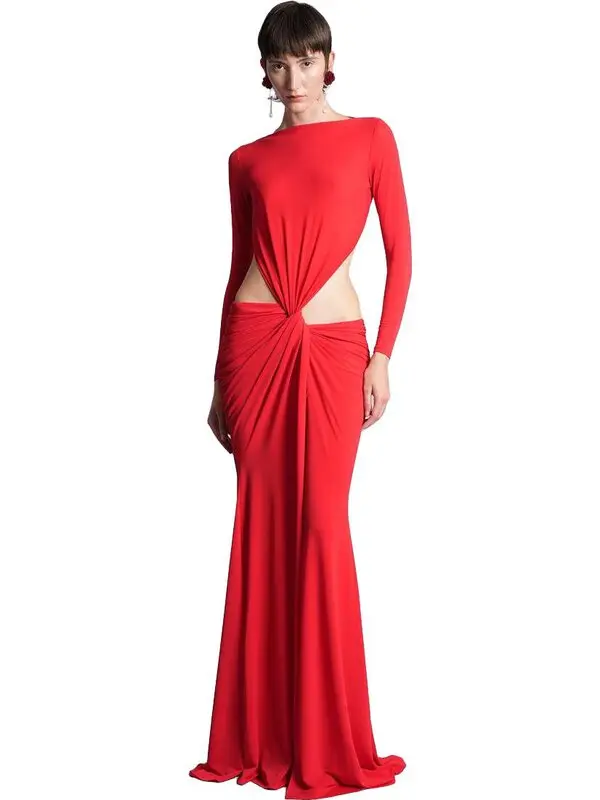 Alex Perry Long Dress - Red