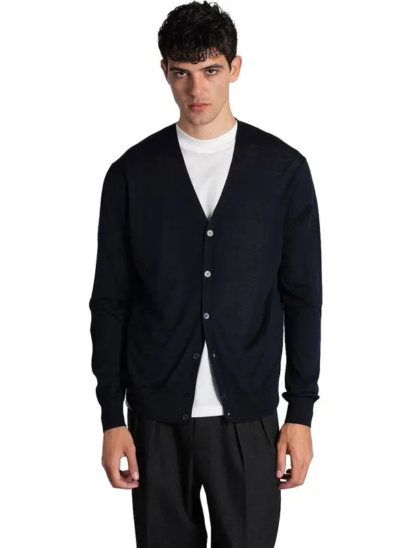BALLANTYNE Cardigan - Blue