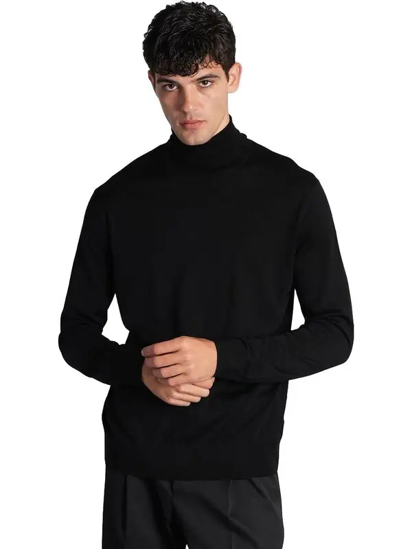BALLANTYNE Wool Knitwear - Black