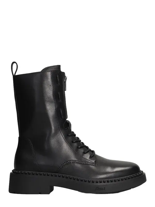 Ash Misty Combat Boots - Black