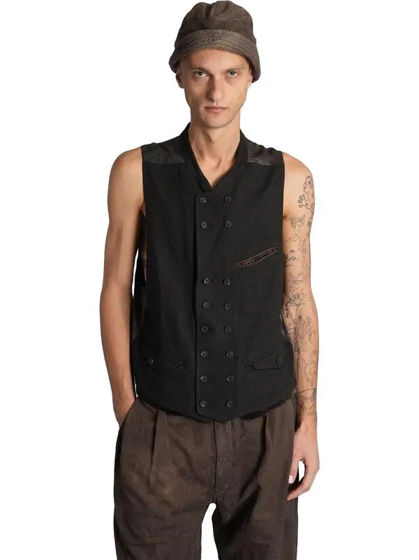 ZIGGY CHEN Vest - Brown