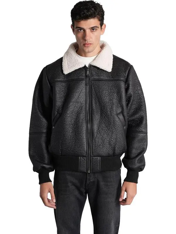Alpha Industries B-15 Bomber Jacket - Black