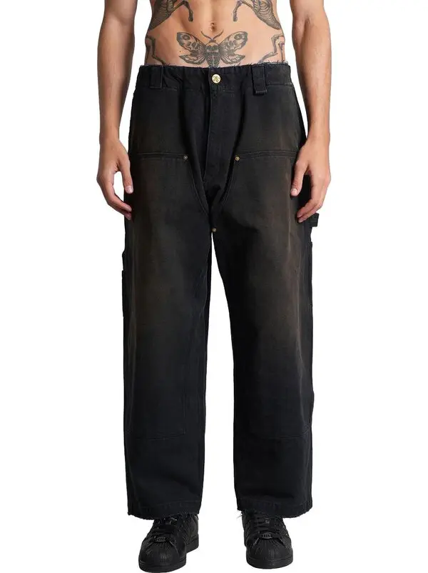 WILLY CHAVARRIA Workwear Toluca Pant - Black
