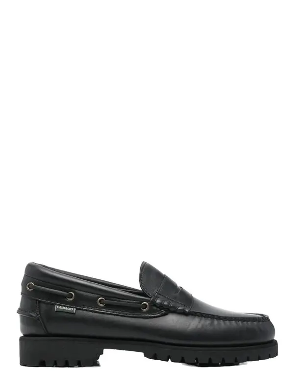 SEBAGO Acadia Mocassin Shoes - 924 Total Black