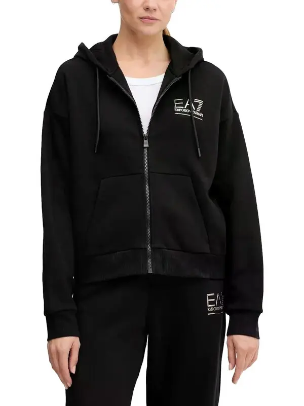 EA7 Hooded Tracksuit - Black