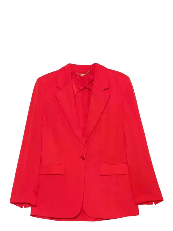 Blumarine Single-breasted Blazer - Red
