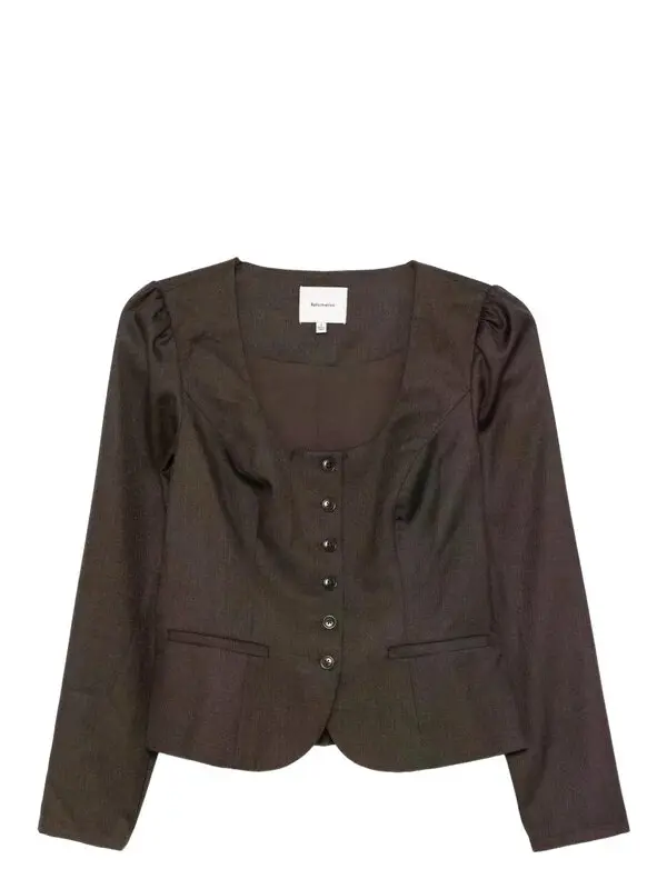 REFORMATION Prima Jacket - Brown