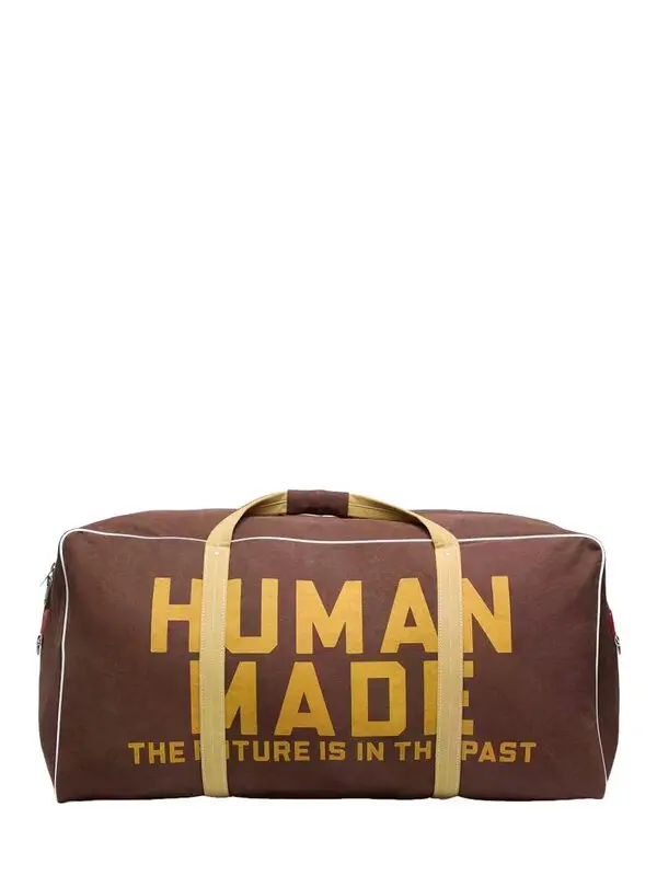 HUMAN MADE Large Boston Luggage - Brown
