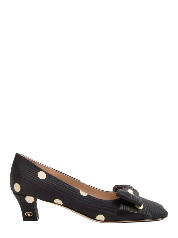 Valentino Garavani 45mm Bowow Pumps - Black