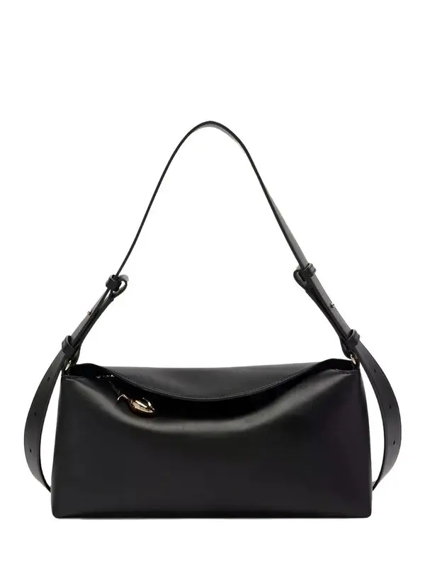 Erdem East West Bloom Shoulder Bag - Black