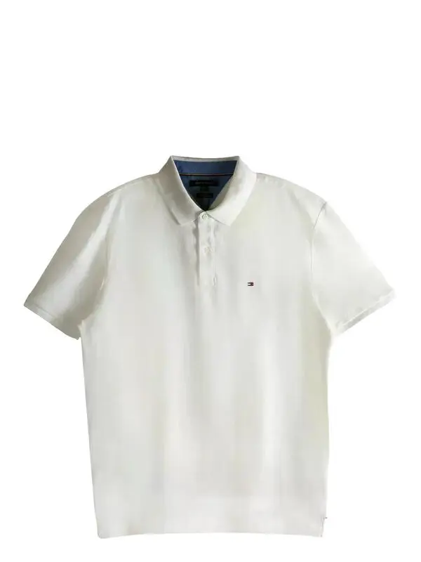 Tommy Hilfiger Buttoned Polo Shirt - White
