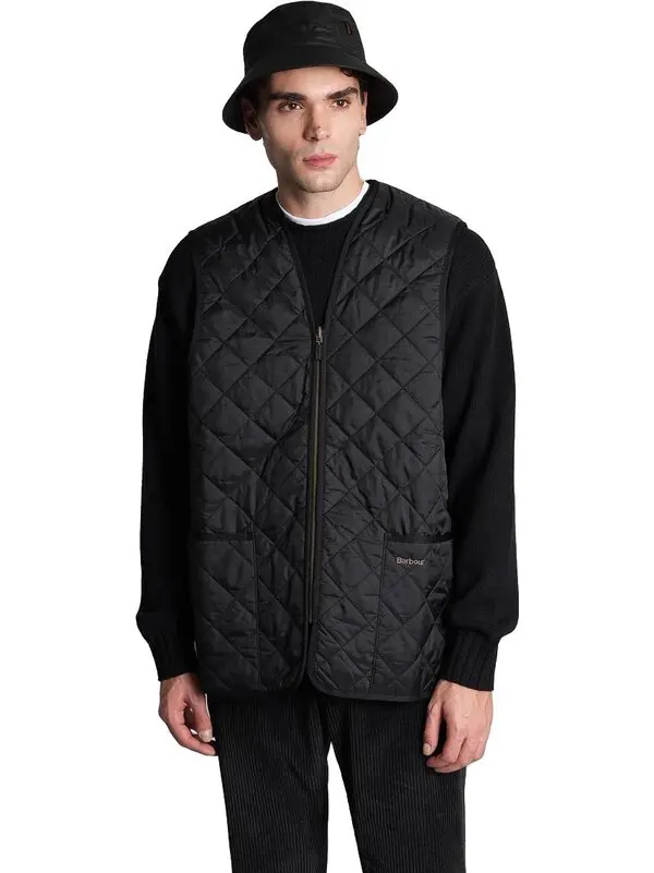 Barbour Quilted Waistcoat Vest - Black