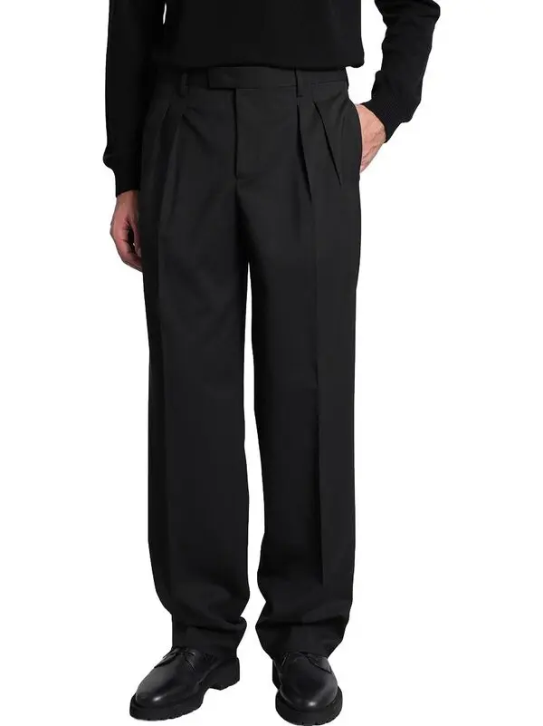 BRIGLIA 1949 Citys Straight Fit Trousers - Black