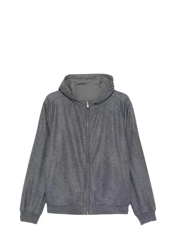Fedeli Zip-up Hoodie - Grey