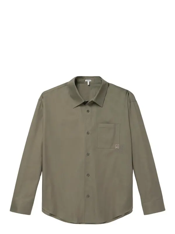 Loewe Cotton Shirt - Green