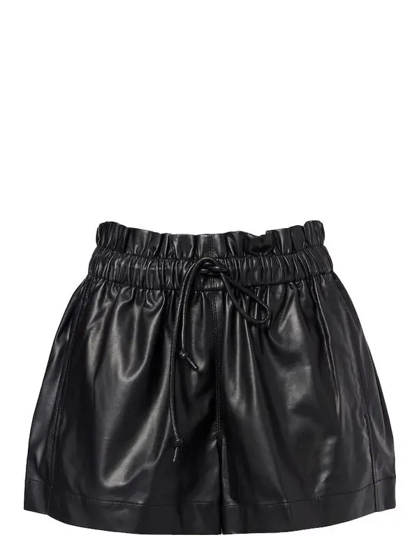 MARANT ETOILE Naline High-rise Shorts - Black