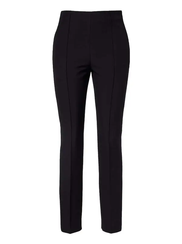 Roland Mouret Crêpe Slim Pants - Black