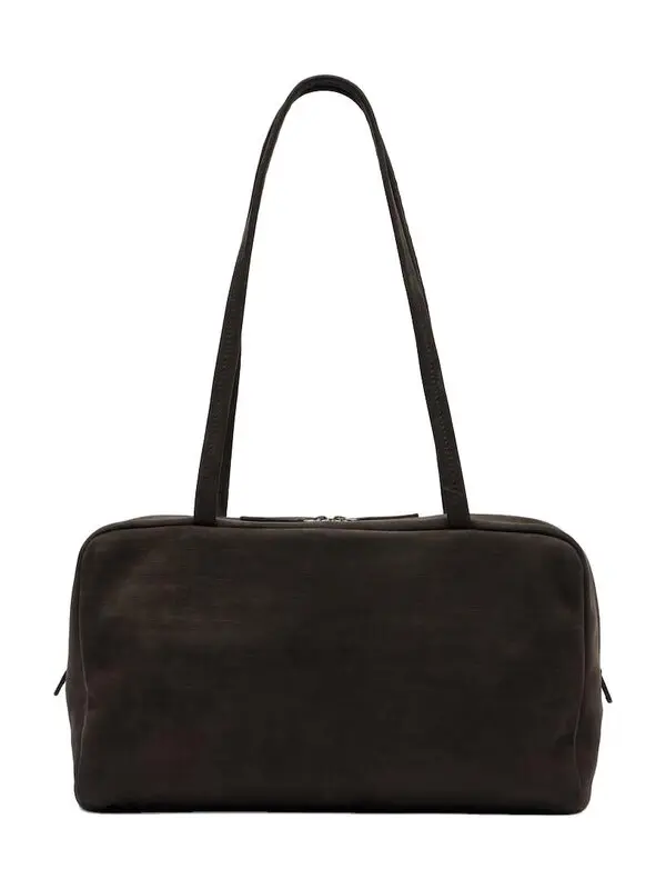 THE ROW Astra Leather Tote Bag - Brown