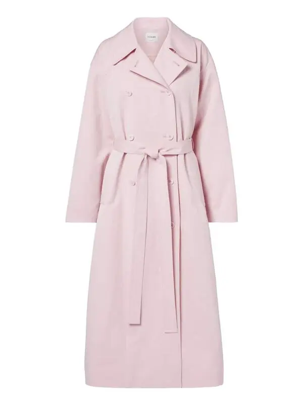 FFORME Leonie Cotton-blend Trench Coat - Pink