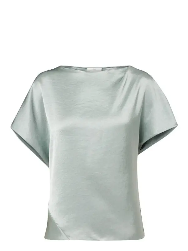 Vince Satin Top - Green