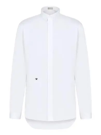 Dior Bee Embroidery Shirt - White