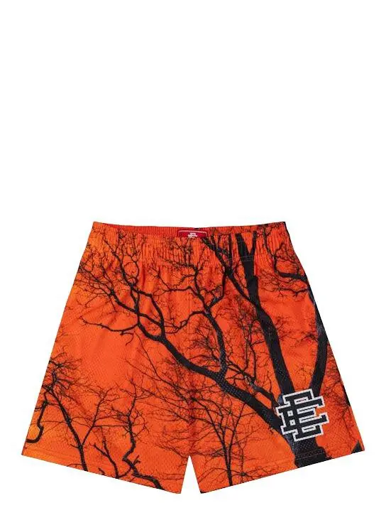 ERIC EMANUEL Ee Basic/core Print Short - Orange/black