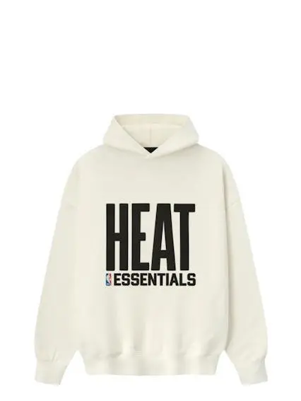 Fear Of God Essentials Heat Sport Hoodie - Cream White