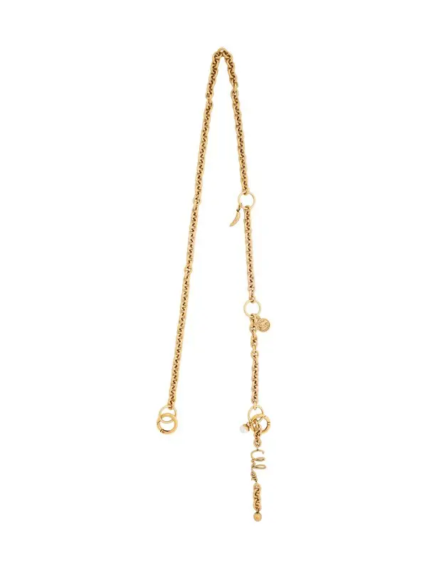 Chloé Icons Metal Bag Strap - Gold Color