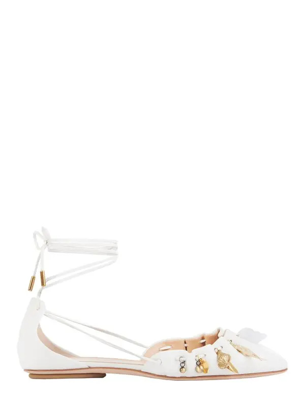Chloé Sea Treasures Ballerinas - White