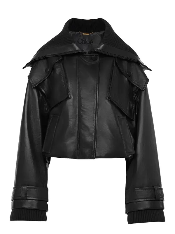 Chloé Bomber Jacket - Black