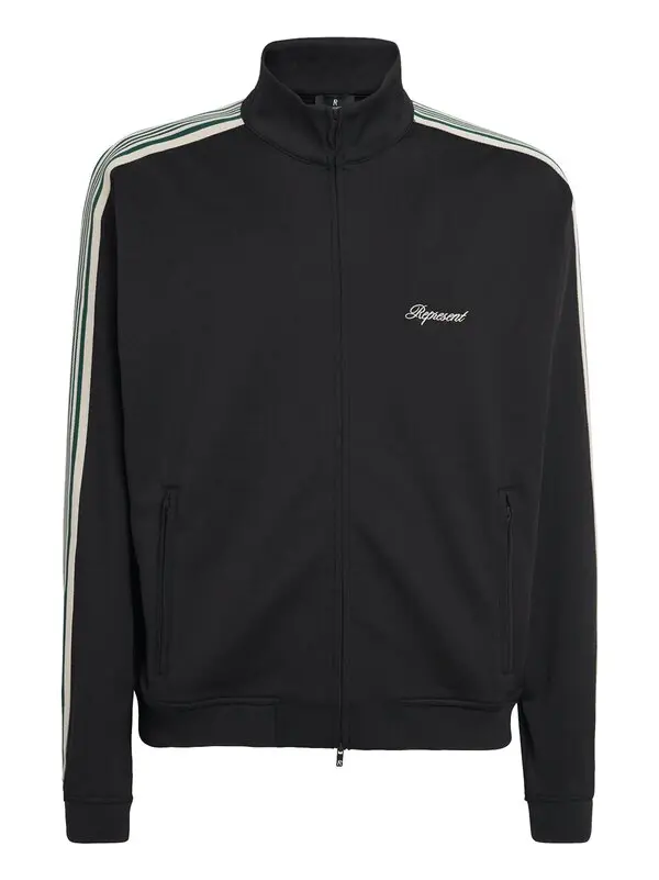 REPRESENT Side-stripe Track Jacket - Black