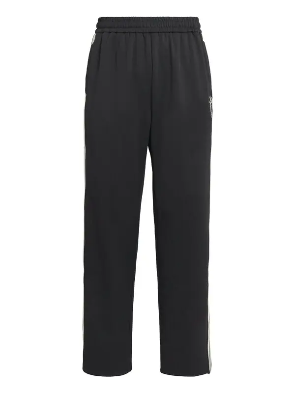 REPRESENT Stretch-jersey Side-stripe Sweatpants - Black