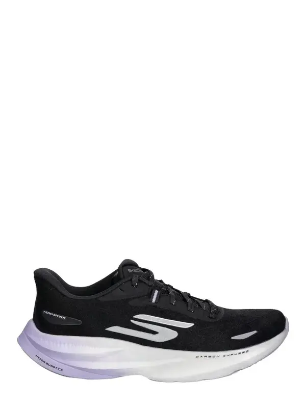 Sketchers Aero Spark Lace-up Sneakers - Black