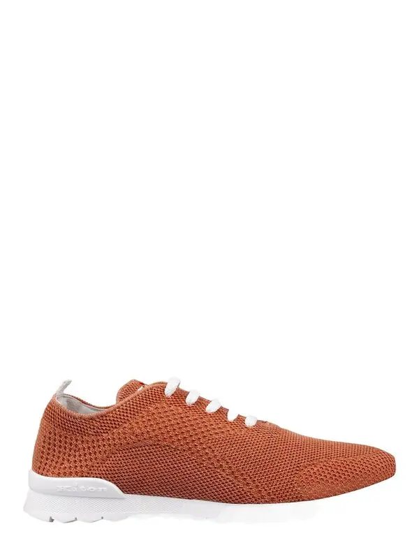 Kiton Lace-up Sneakers - Orange
