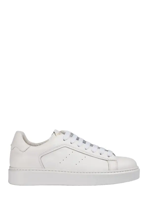 DOUCAL'S Lace-up Sneakers - White