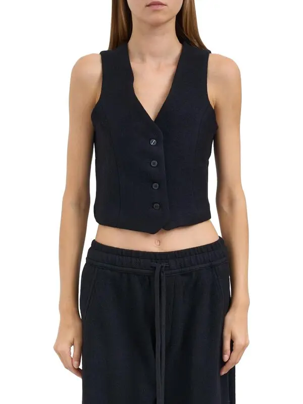 THOM KROM Waistcoat - Black