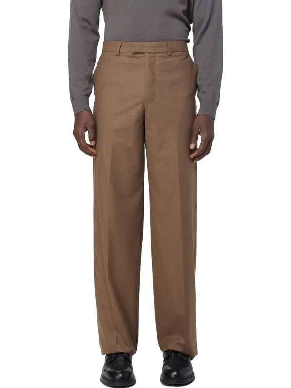 Emporio Armani Wide Leg Trousers - Brown