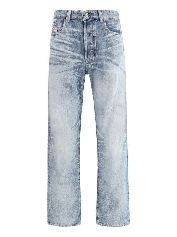 Diesel Acid Wash Jeans - Denim