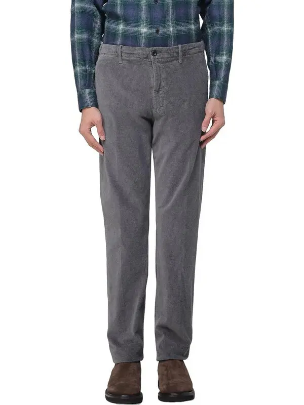 Incotex Straight Leg Pants - Grey