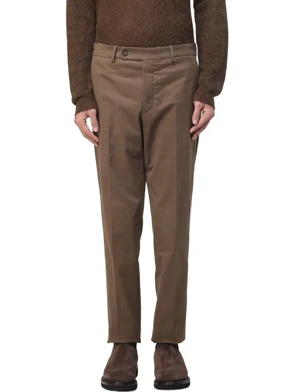 Incotex Flat Front Trousers - Dove Grey