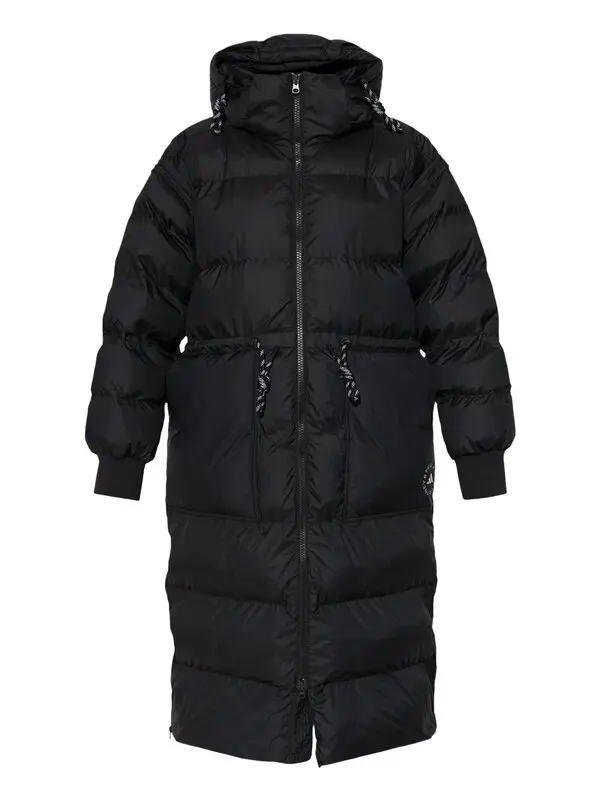 Adidas X Stella Mccartney Long Padded Jacket - Black
