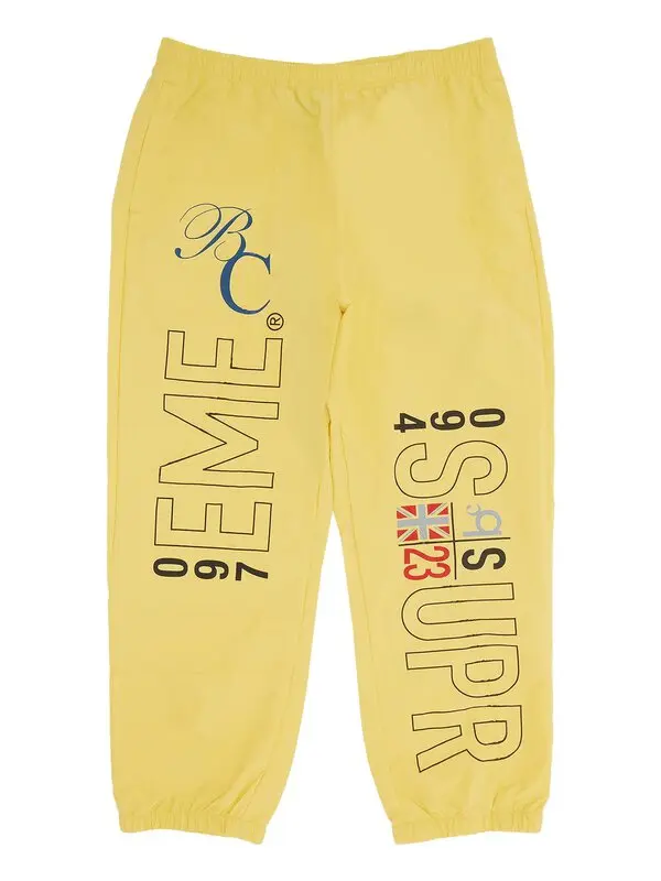 Supreme X Bernadette Corporation Track Pant - Yellow