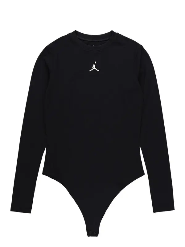 JORDAN Long-sleeve Bodysuit - Black