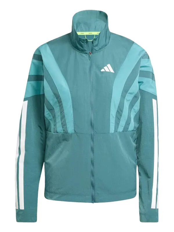 Adidas Adizero Archive Running Jacket - Green