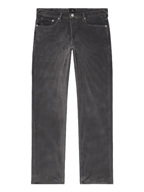 Paul Smith Relaxed Tapered-fit Corduroy Trousers - Grey