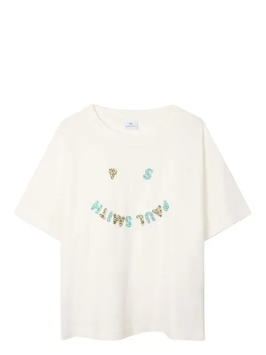 Paul Smith Animal Happy T-shirt - White