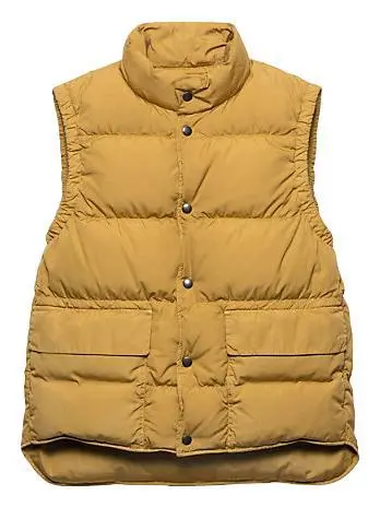 Prada Logo-embroidered Cotton-down Gilet - Neutral